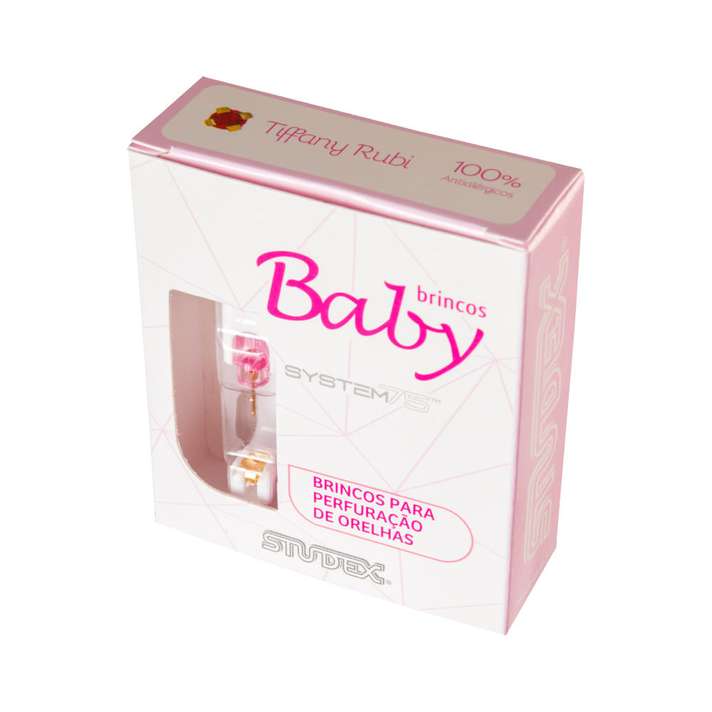 BRINCO SYSTEM 75 TIFFANY RUBI DOURADO - Preço Popular