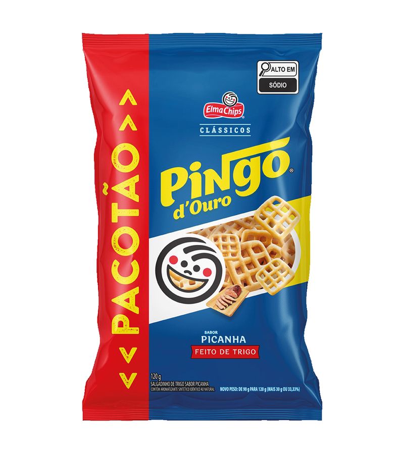 Pingo D Ouro 120gr Sabor Picanha - Preço Popular
