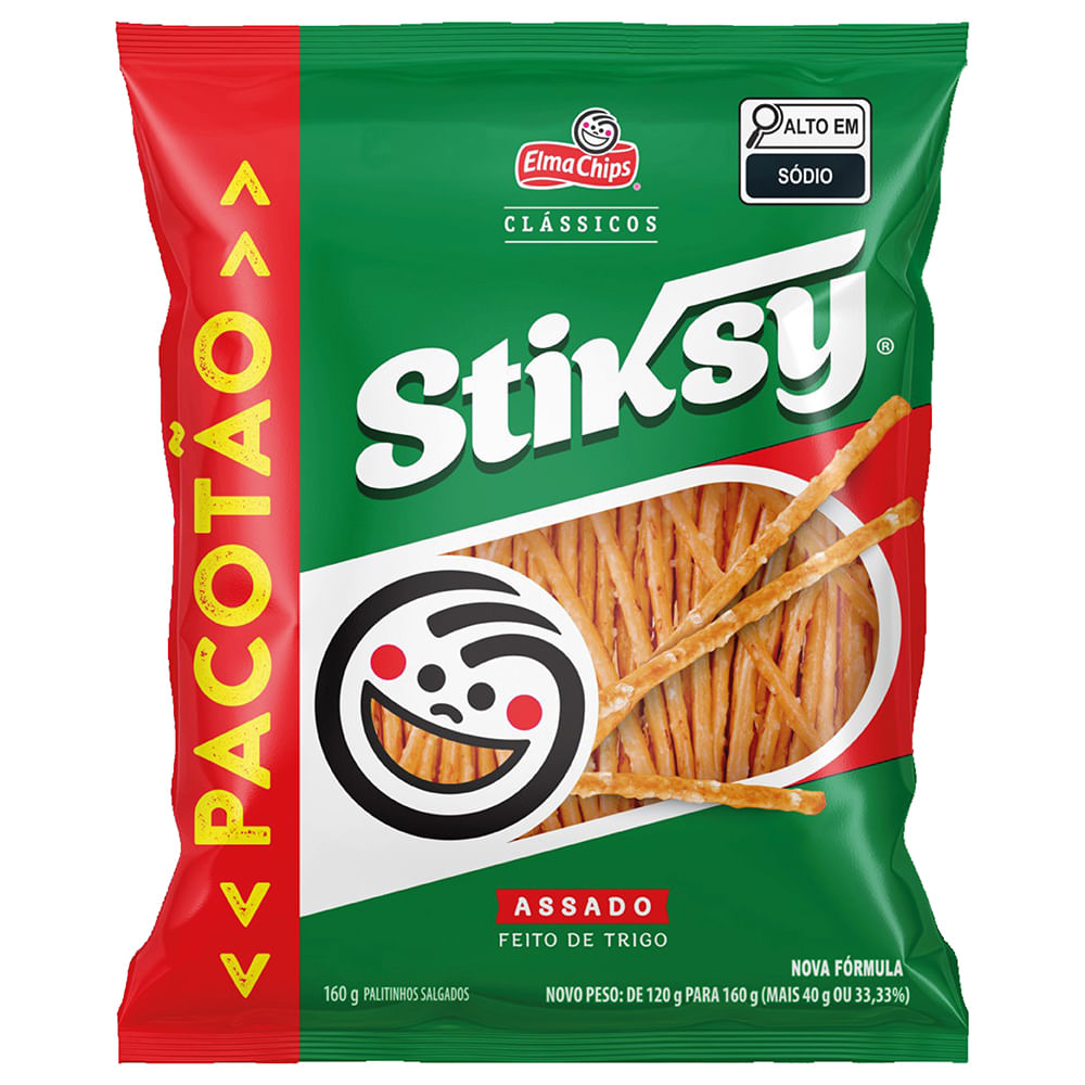 STIKSY PALITINHO 160GR - Preço Popular