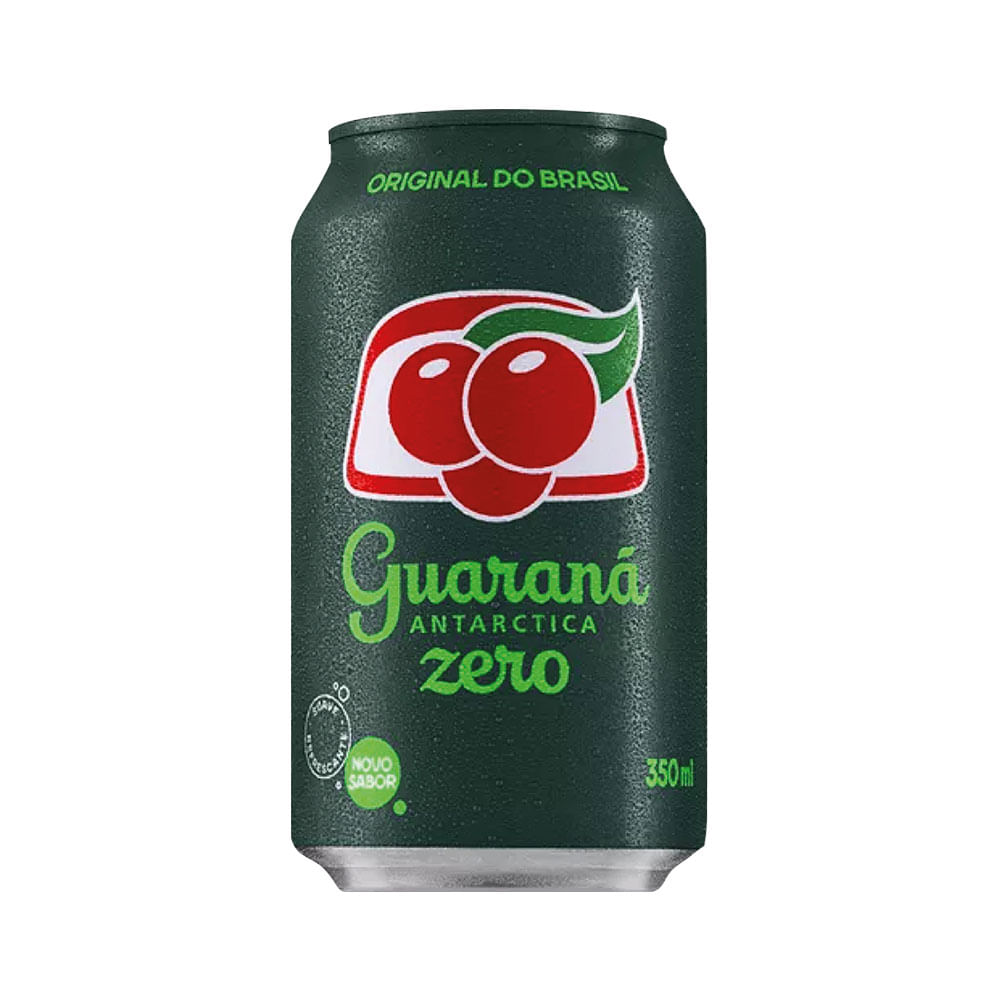 Refrigerante Guarana Antarctica Zero 350ml - Preço Popular