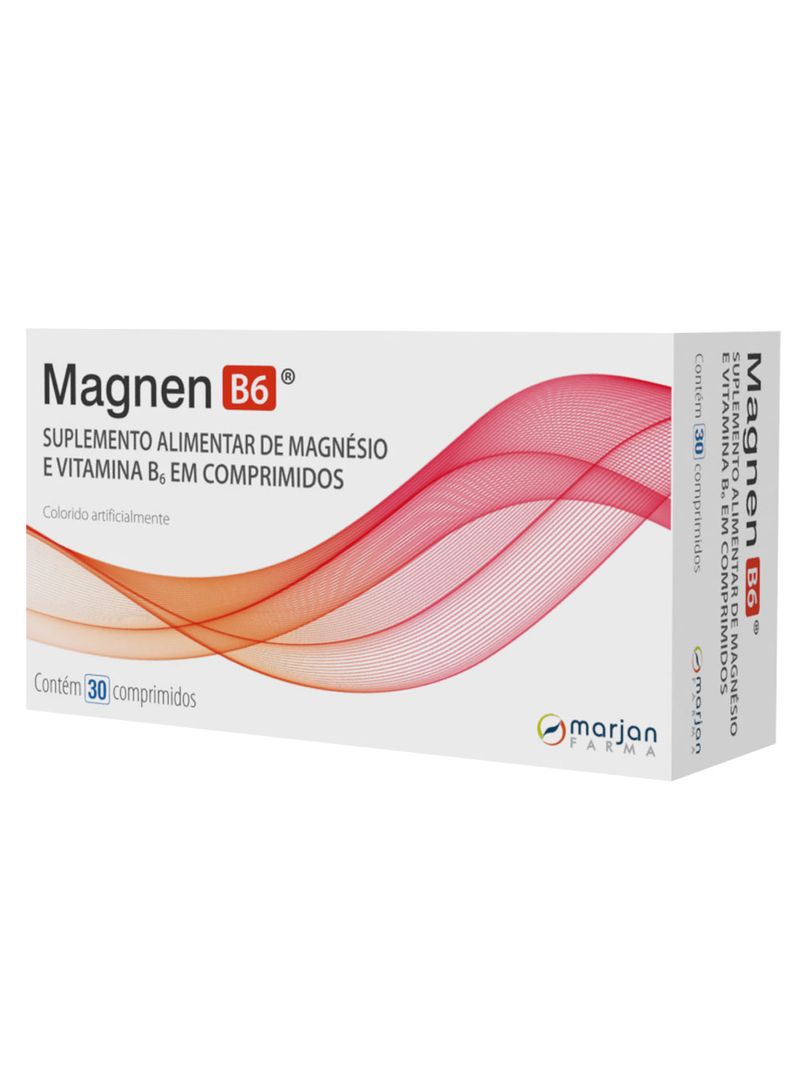 MAGNEN B6 COM 30 COMPRIMIDOS - Preço Popular