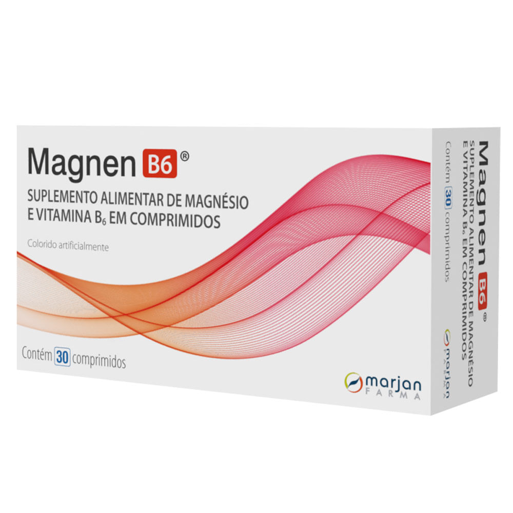MAGNEN B6 COM 30 COMPRIMIDOS - Preço Popular