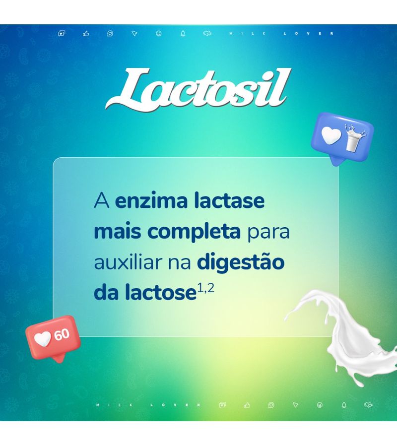 Lactosil 10.000 Fcc Com 30 Comprimidos - Preço Popular