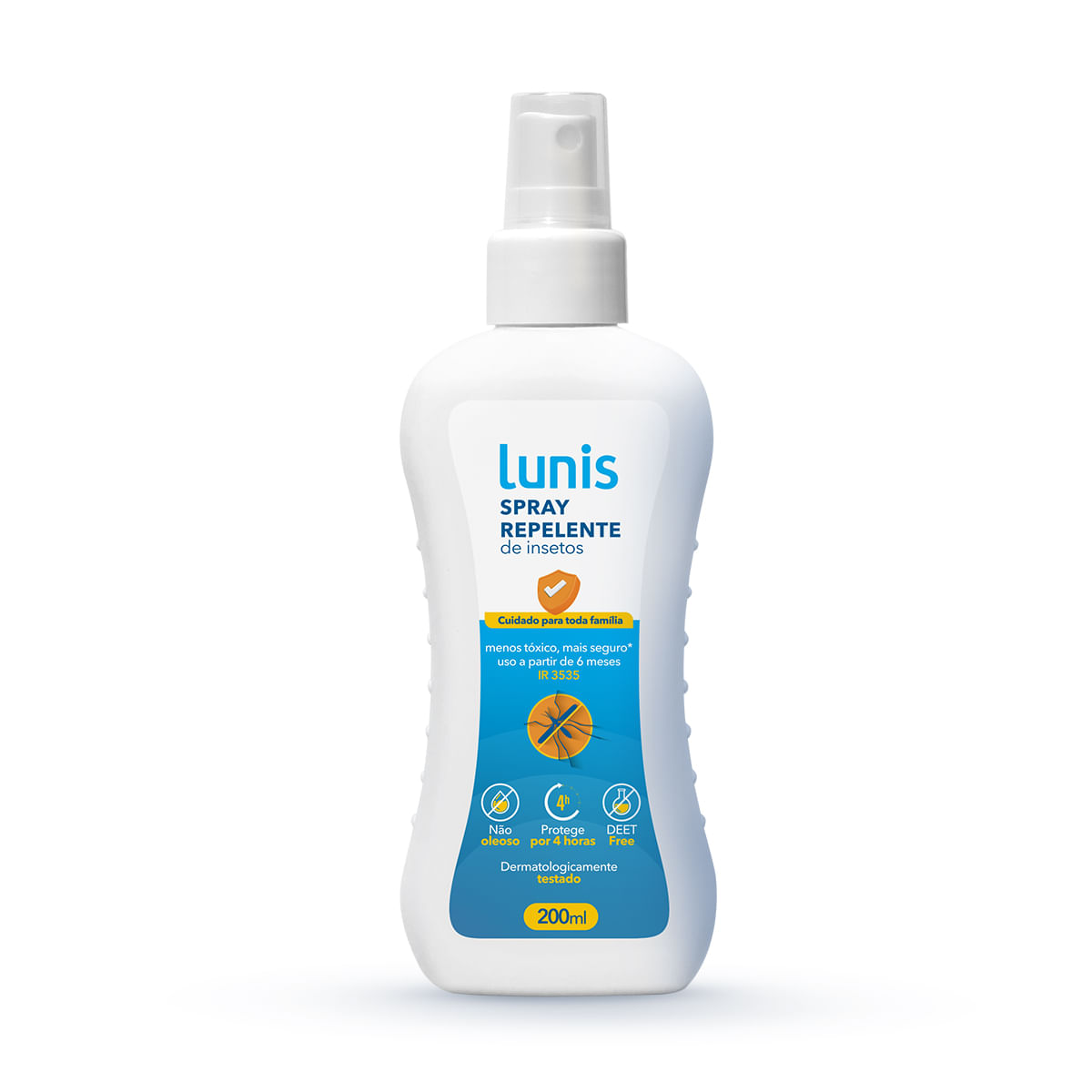 REPELENTE LUNIS 200ML SPRAY - Preço Popular