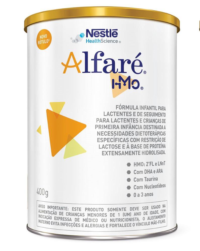 FORMULA INFANTIL ALFARE HMO SEM LACTOSE 400G - Preço Popular