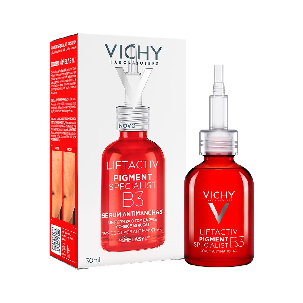 VICHY LIFTACTIV PIGMENT SPECIALIST 30ML B3 SERUM ANTIMANCHAS - Preço ...