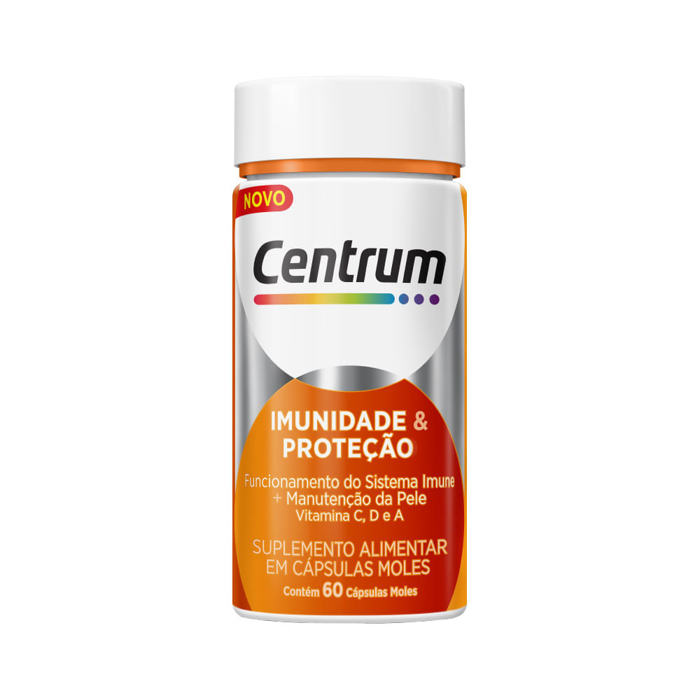 CENTRUM MULTIVITAMINICO IMUNIDADE E PROTECAO COM VITAMINAS C E ZINCO 60 ...