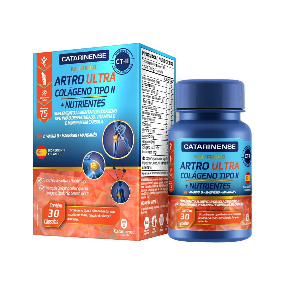 ARTRO ULTRA CATARINENSE COM 30 CAPSULAS - Preço Popular
