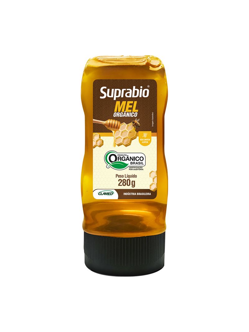 MEL ORGÂNICO EM BISNAGA SUPRABIO 280G - Preço Popular